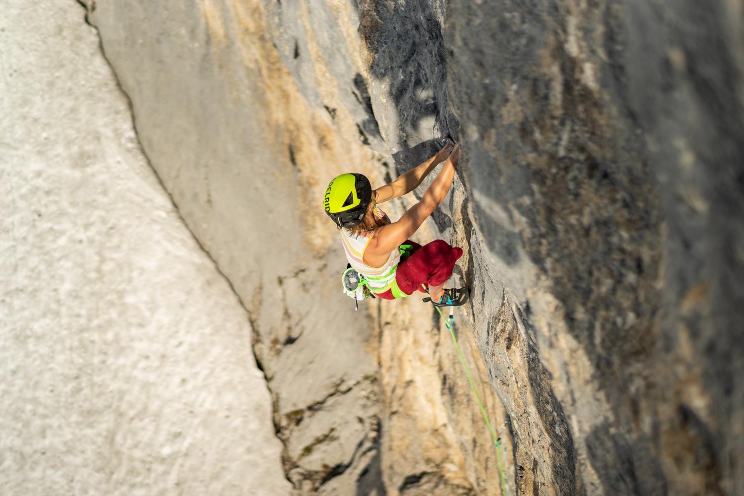 Dörte Pietron und Daniel Gebel holen sich die erste freie Begehung von ...