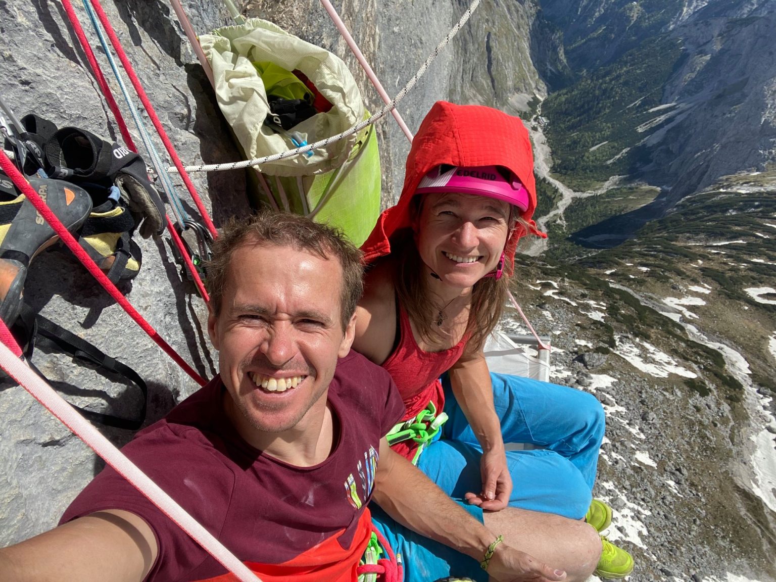 Dörte Pietron und Daniel Gebel holen sich die erste freie Begehung von ...