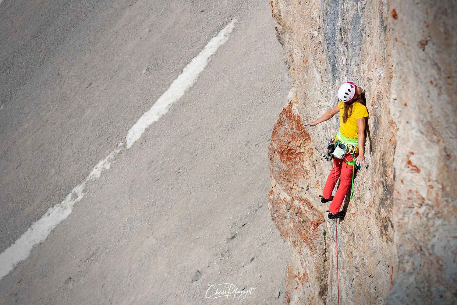 Dörte Pietron und Daniel Gebel holen sich die erste freie Begehung von ...